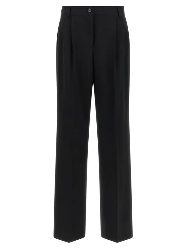 Dolce & Gabbana Double Pinch Pants - Black