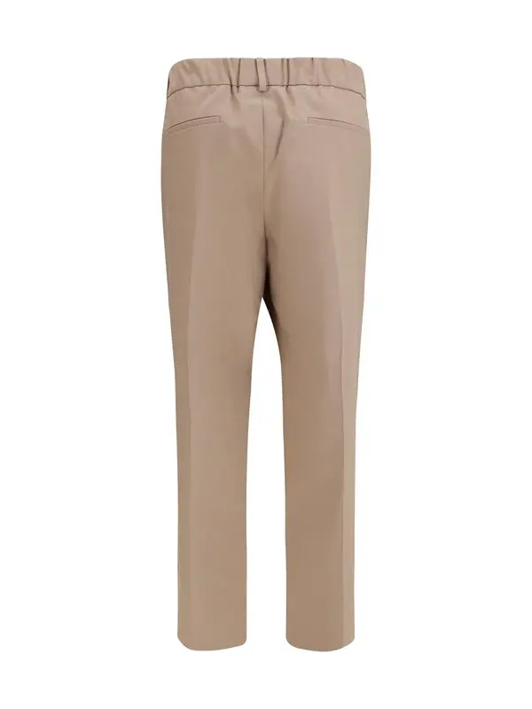 Brunello Cucinelli Cotton Pants - Cream