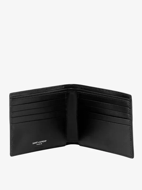Saint Laurent Leather Wallet - Multicolor