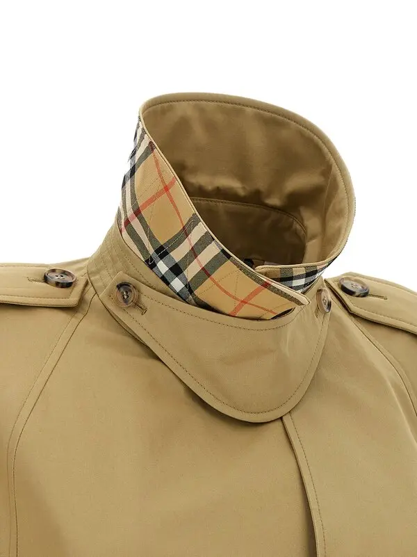 Burberry Bellemont Cape - Cream