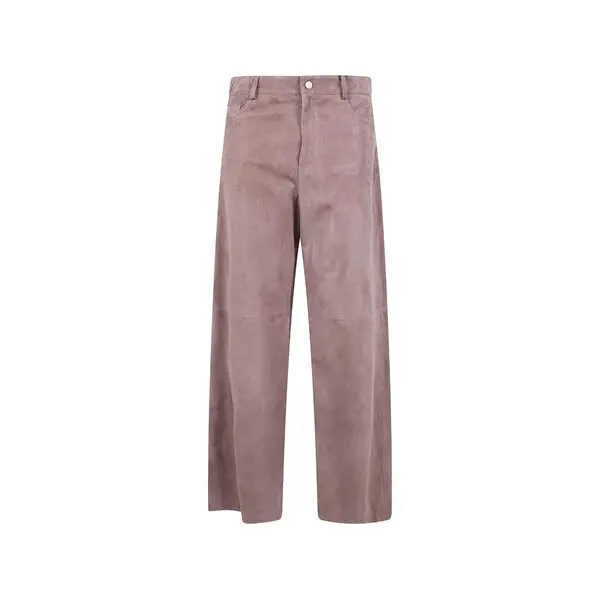 Max Mara Trousers Straight Trousers - Brown