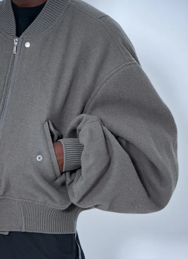 Rick Owens Zip-up Bomber Jacket