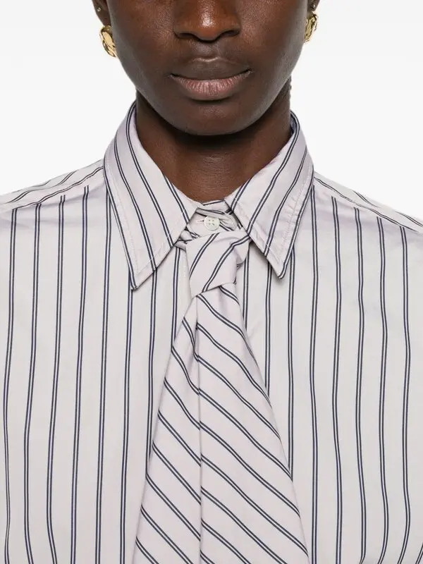 Brunello Cucinelli Striped Cotton Shirt
