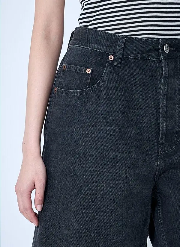 Saint Laurent Denim Shorts
