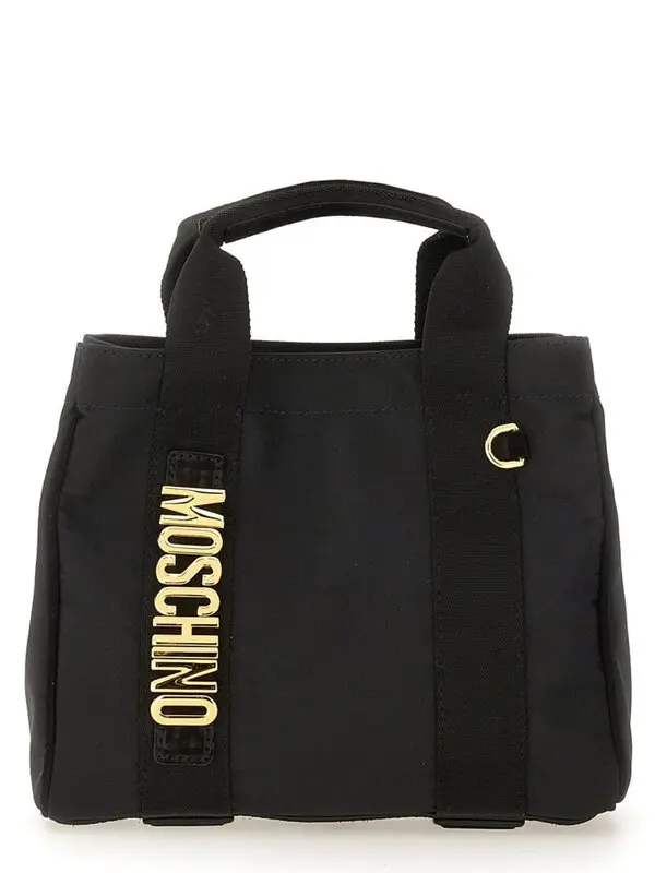 Moschino Bag With Logo - Black