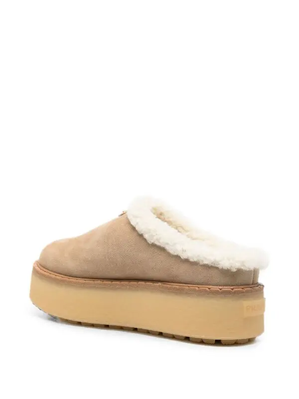 Prada Suede Leather Slippers