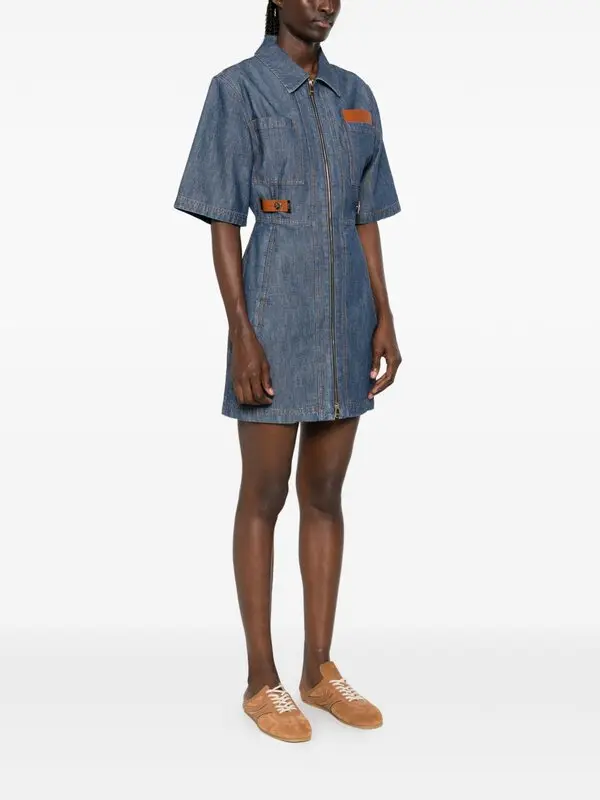 Fendi Denim Short Dress