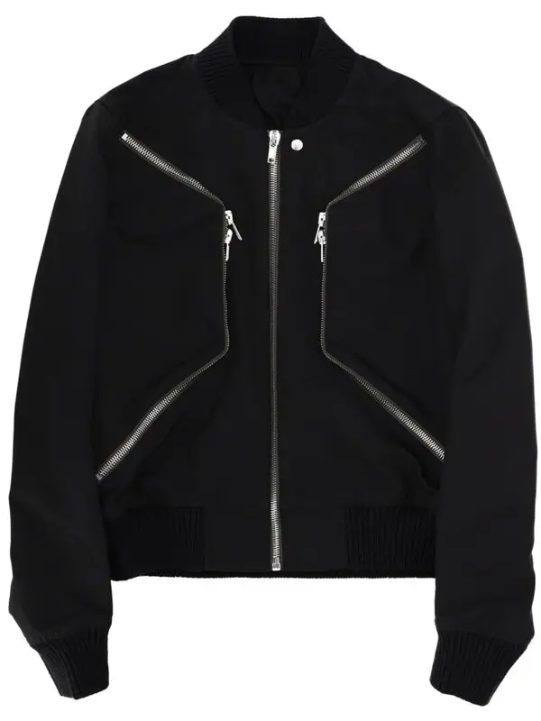 Rick Owens Heizer Flight Jacket - Black