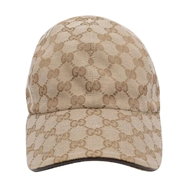 Gucci Gg Logo Baseball Cap - Cream