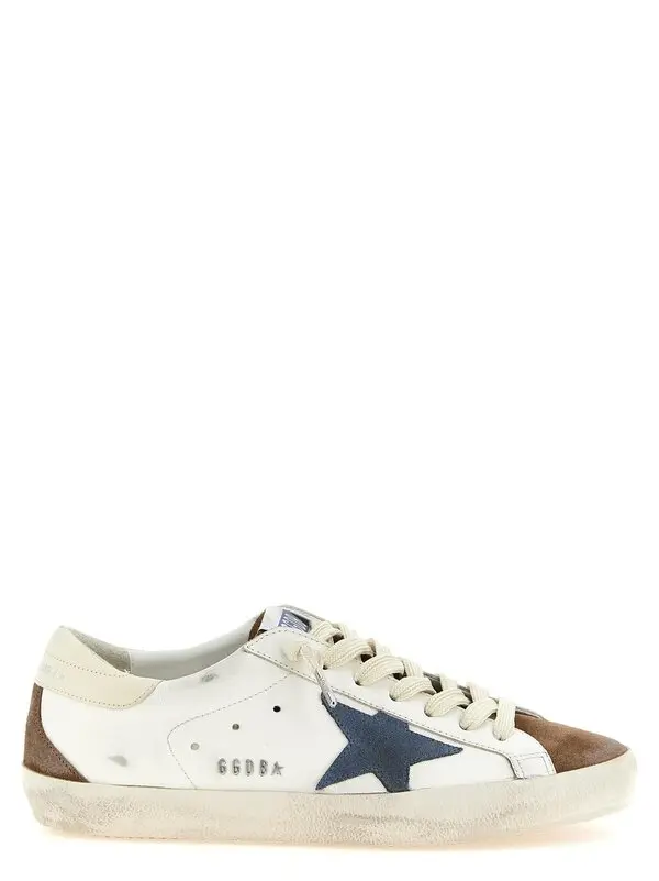 GOLDEN GOOSE Super Star Leather Sneakers - Multicolor