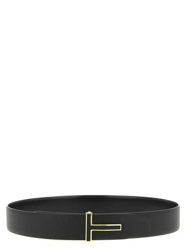 TOM FORD Icon' Reversible Belt - Black