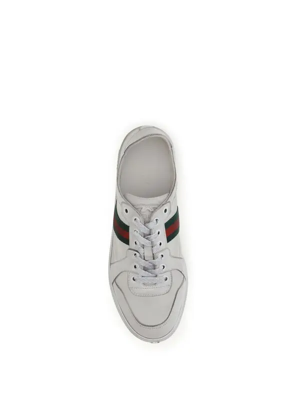 Gucci Stretch Leather Sneakers