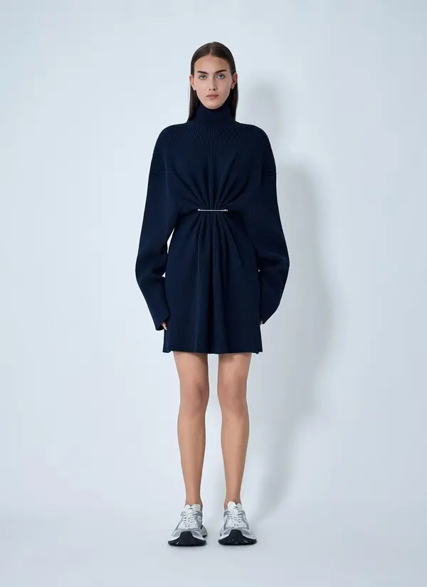Balenciaga Pinches Mini Dress - Black
