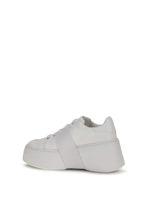 ROGER VIVIER Viv' Skate Sneakers - White