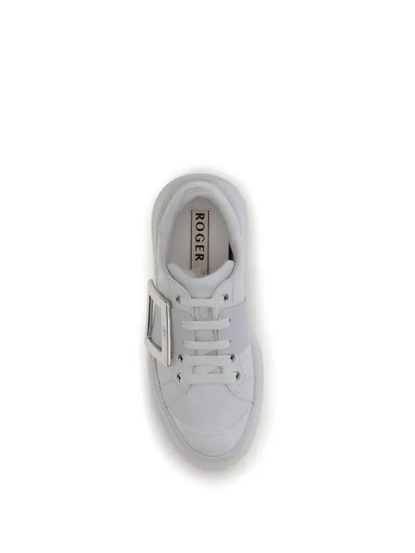 ROGER VIVIER Viv' Skate Sneakers - White
