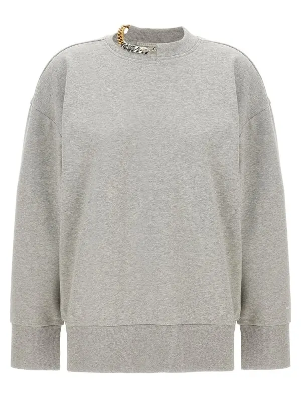 Stella McCartney Chain' Sweatshirt - Gray