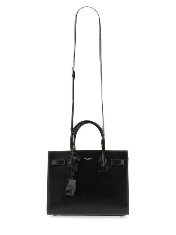 Saint Laurent Classic Baby Sac De Jour Bag - Black