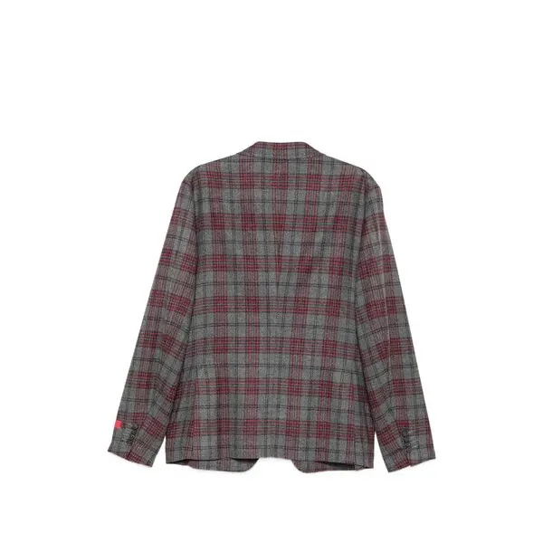 Isaia Grey Jackets Blazers - Gray