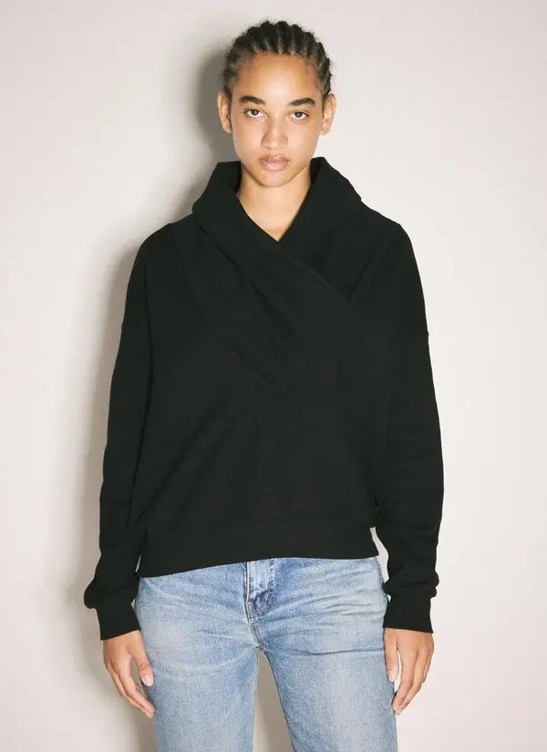 Saint Laurent V Neck Sweatshirt