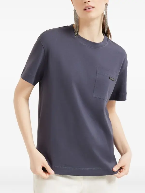 Brunello Cucinelli Cotton T-shirt - Multicolor
