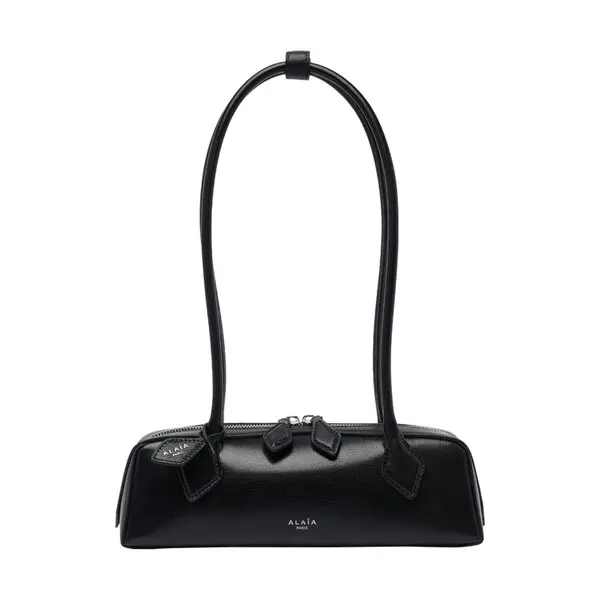 Alaïa Small Teckel Shoulder Bag - Black