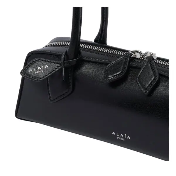 Alaïa Small Teckel Shoulder Bag - Black