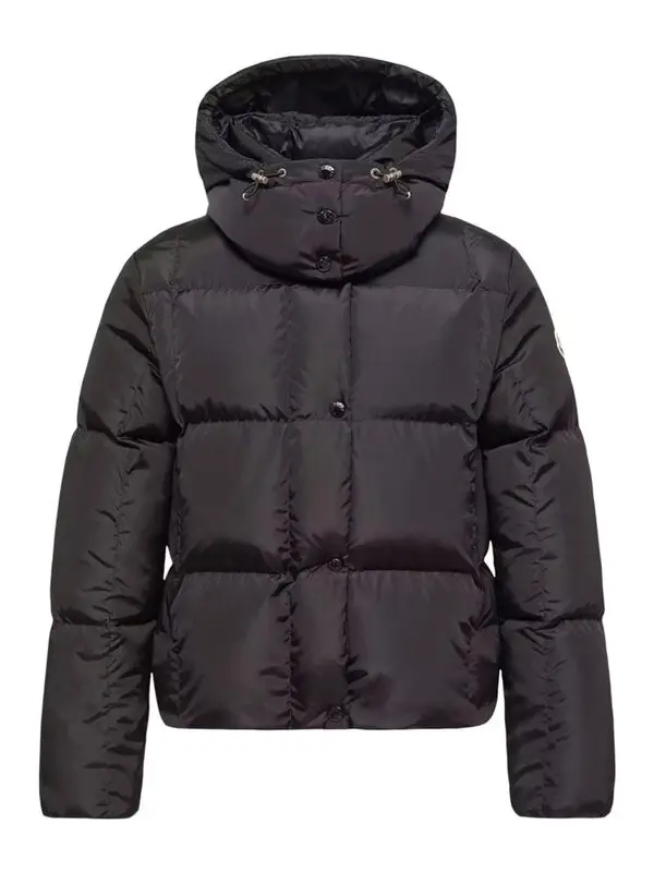 Moncler Castlenew Hooded Down Jacket - Black