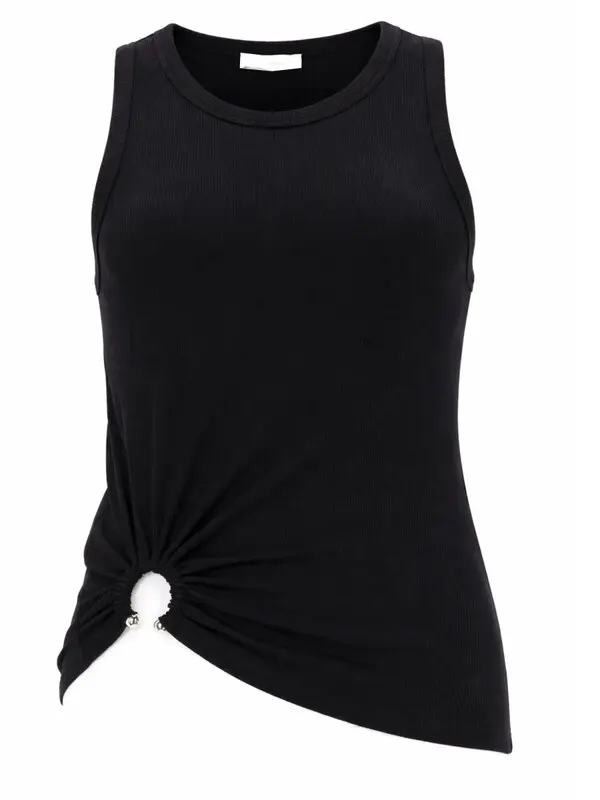 Rabanne Piercing Top - Black