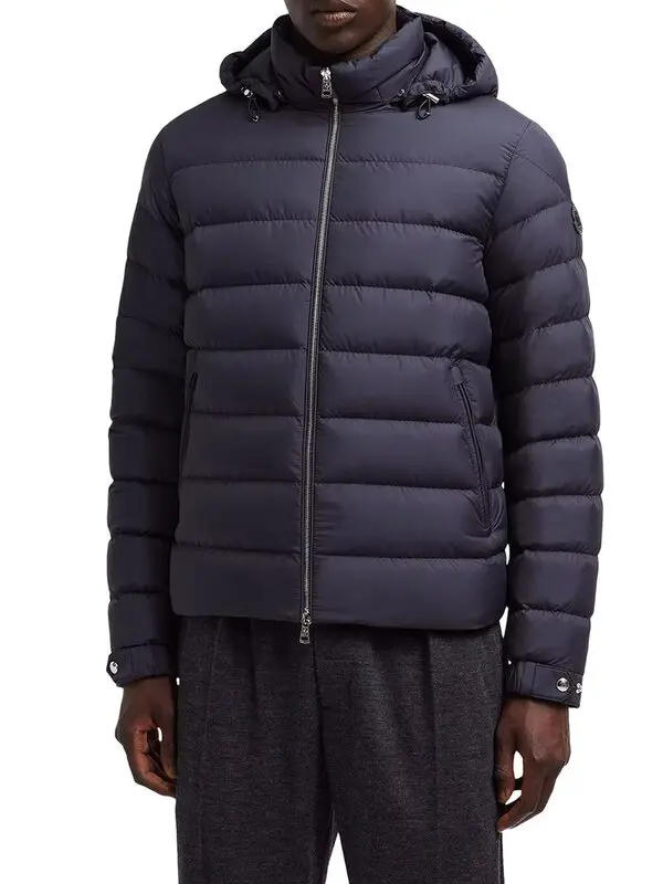 Moncler Arneb Short Hooded Down Jacket