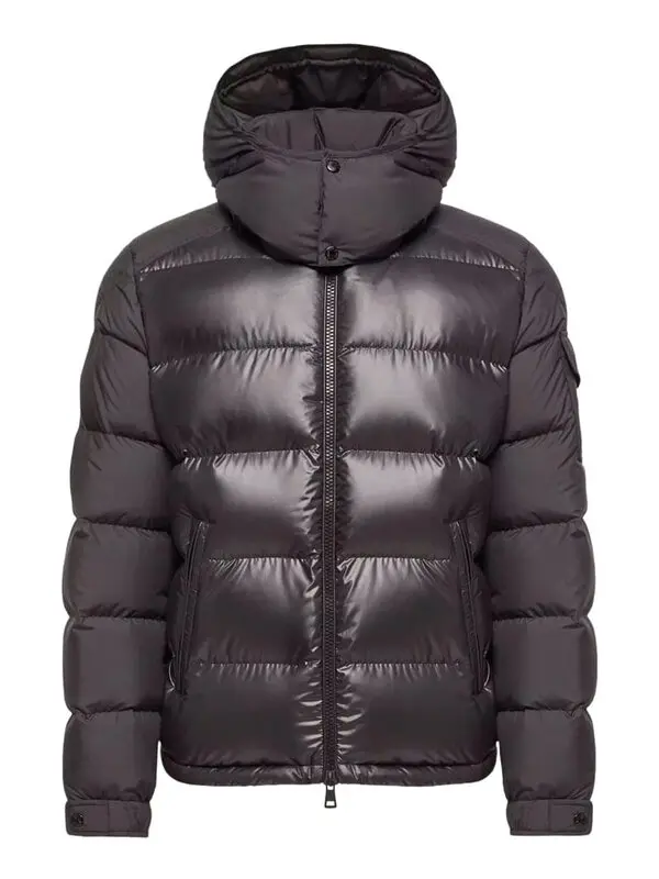 Moncler Maya Short Hooded Down Jacket - Black