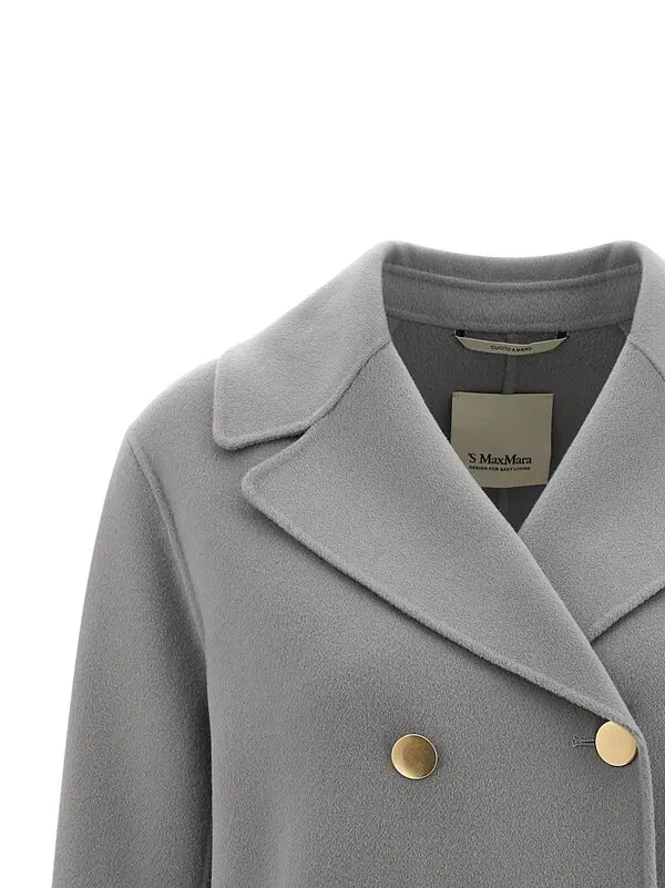 Max Mara Smmmargot Caban Blazer - Gray
