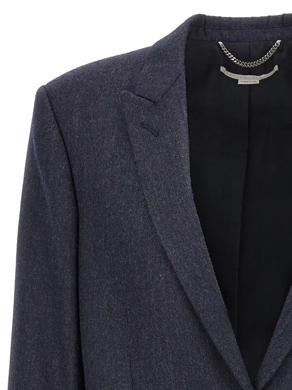 Stella McCartney Single-breasted Wool Blazer