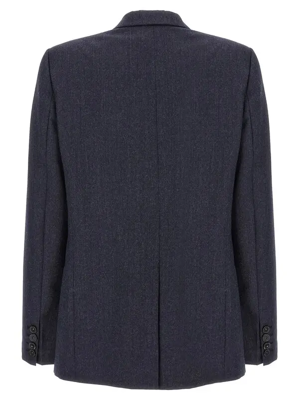 Stella McCartney Single-breasted Wool Flannel Blazer