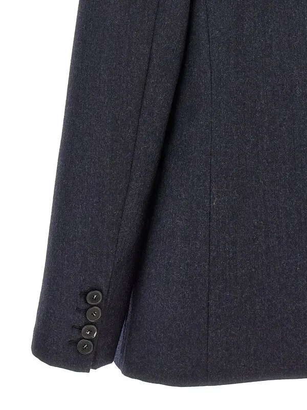 Stella McCartney Single-breasted Wool Flannel Blazer