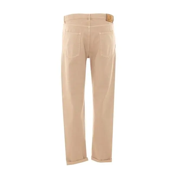 Brunello Cucinelli Iconic Fit Denim Trousers - Cream