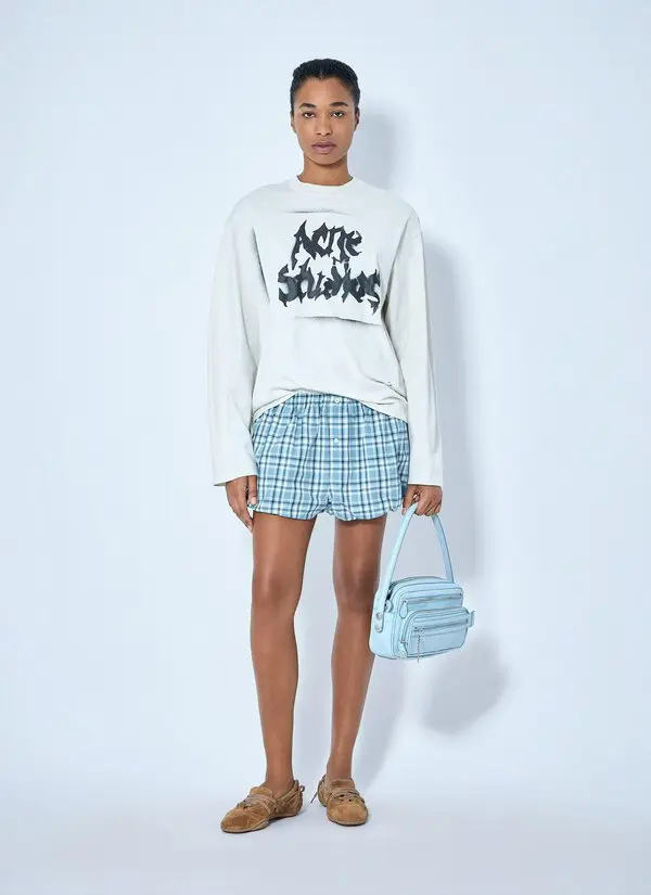 Acne Studios Gothic Logo T-shirt - White