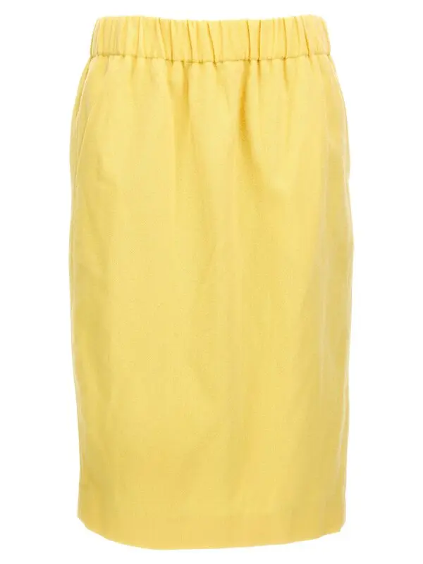 Dries Van Noten Safya Skirt - Yellow