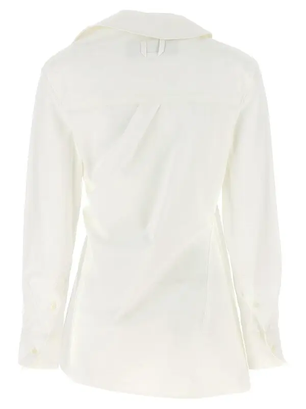 Jacquemus La Chemise Pablo Cotton Shirt - White
