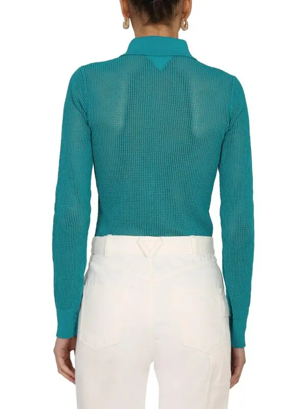 Bottega Veneta Mesh Cardigan