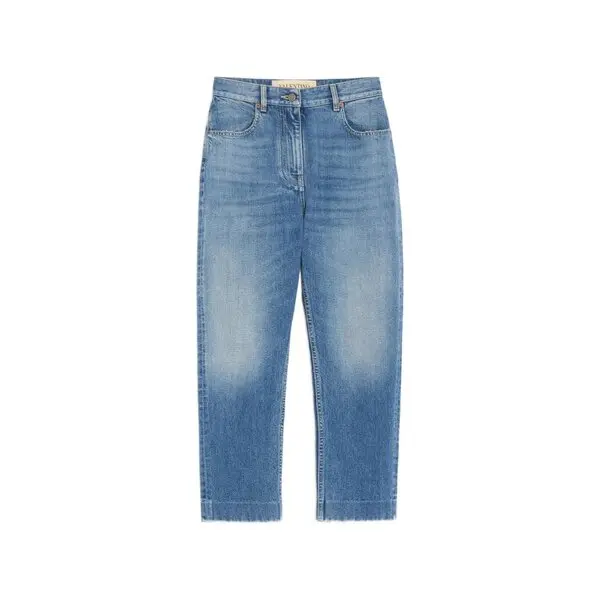Valentino Garavani Denim Boyfriend Jeans - Blue