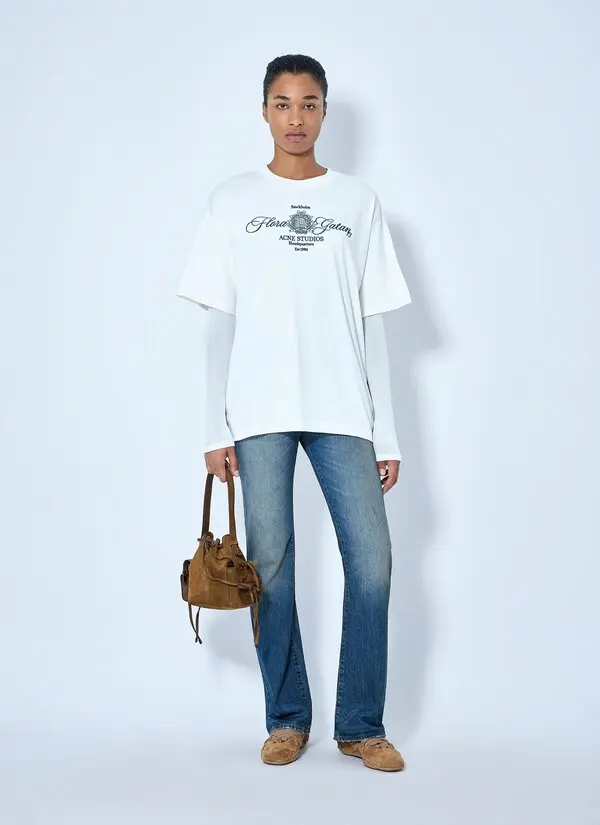 Acne Studios Layered T-shirt - White