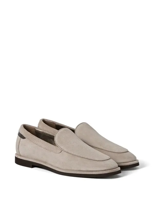 Brunello Cucinelli Leather Loafers