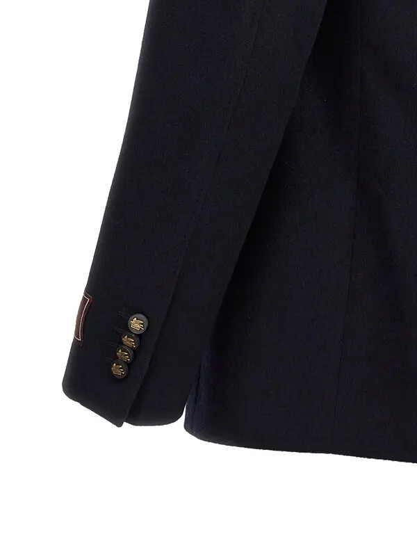 Etro Decorative Basting' Blazer
