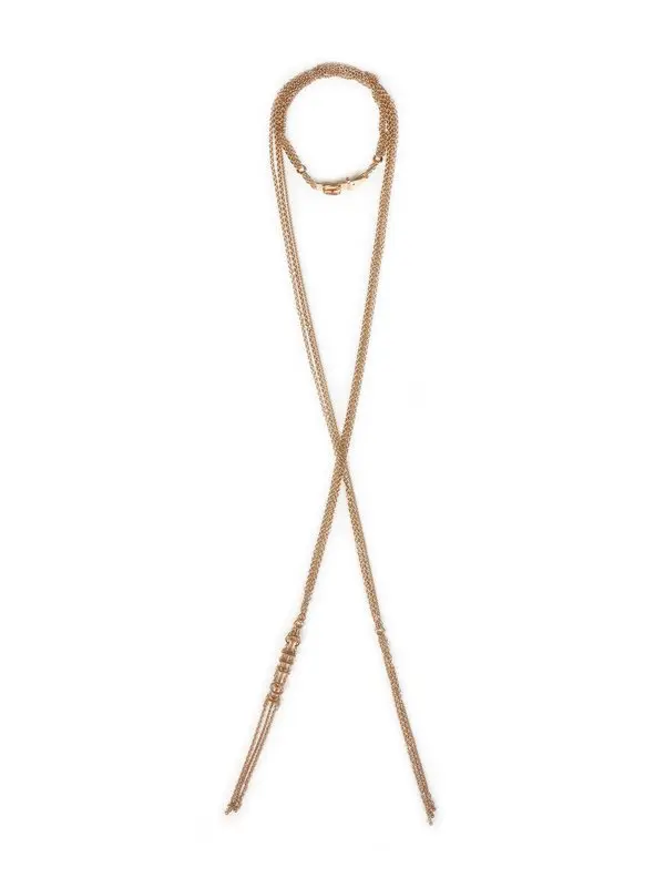 Chloé Scarf-style Multi-chain Necklace - Multicolor