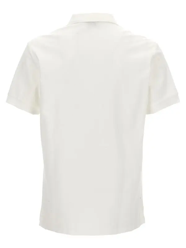 Burberry Logo Embroidery Polo Shirt