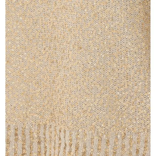 Brunello Cucinelli Sequins Sweater - Gold