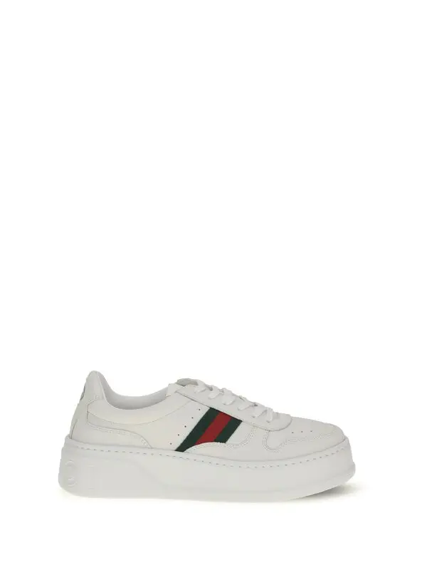 Gucci Oversized Sole Sneakers - White