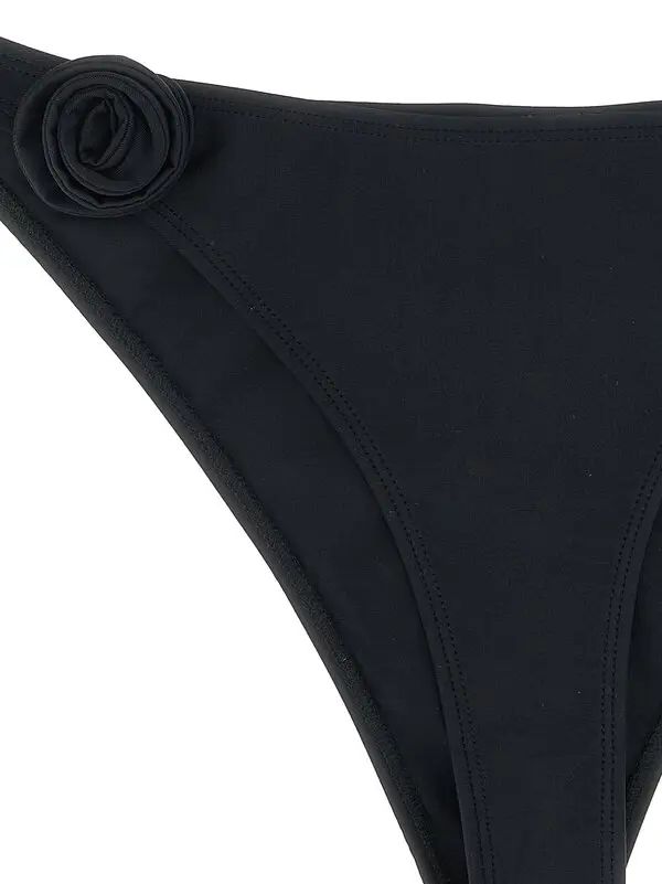 Coperni Flower' Bikini Bottoms - Black