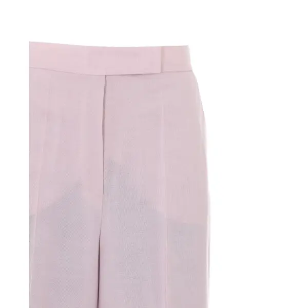 Max Mara Girone Flare Trousers - Pink