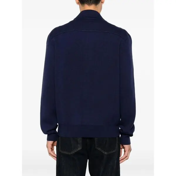 TOM FORD Wool Blend Shirt Jacket - Blue